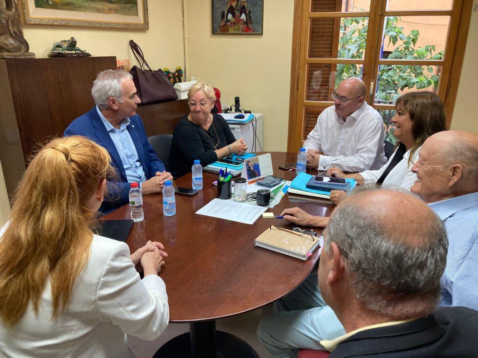 L’Ajuntament de Creixell rep la visita institucional del delegat de la ...